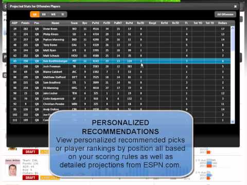 Syncing Draft Analyzer with ESPN On-line Draft Room