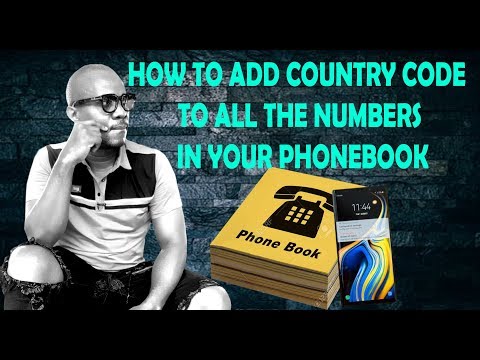 How To Add Country Code To Phone Numbers. How Do I Add Area Codes To Phone Numbers In Excel?