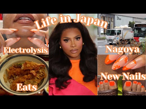 Life in Japan Vlog ✿ Nagoya City ✿ New Nails ✿ I Got Electrolysis ✿ Bill Clinton Ate Here