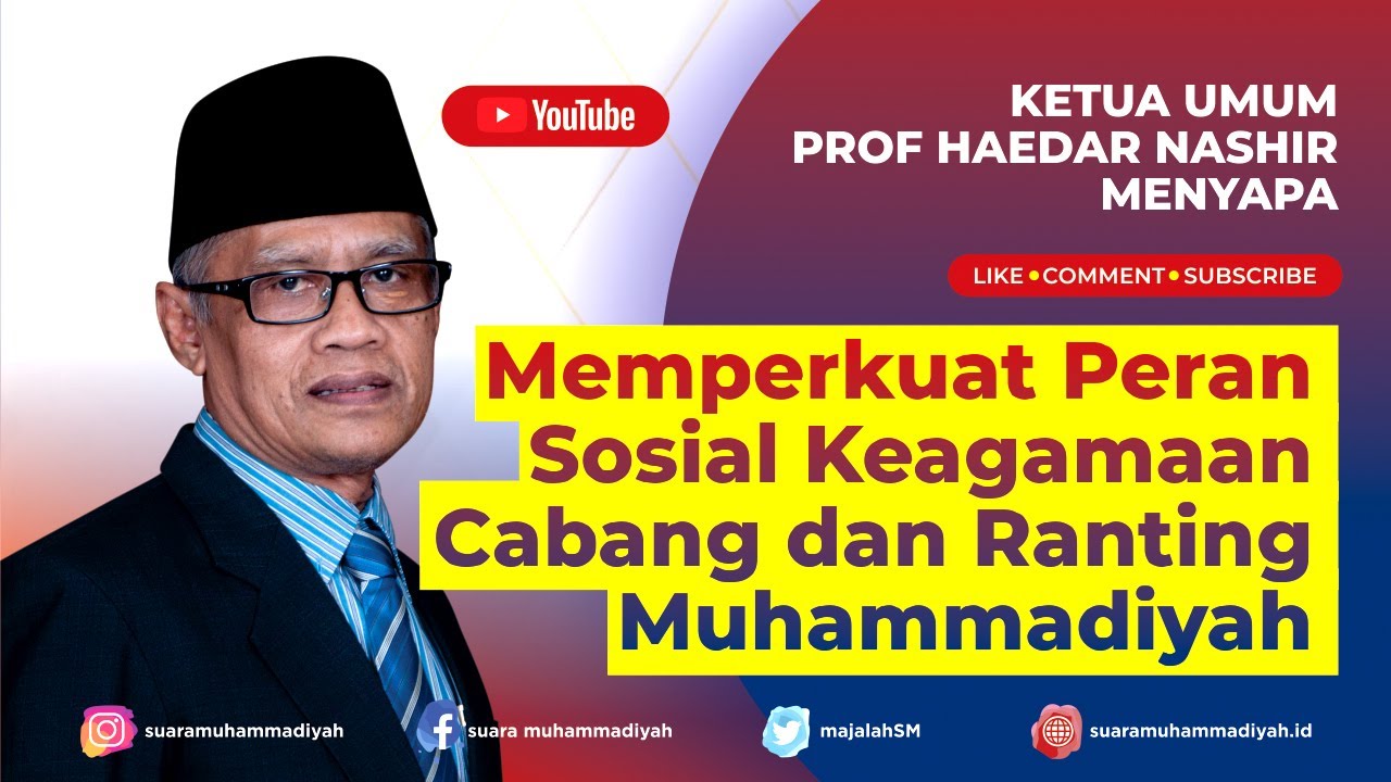 Peran Sosial Keagamaan Cabang dan Ranting Muhammadiyah - Suara Muhammadiyah