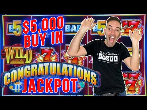 ↪ $5,000 Buy In ➤⫸➤ JACKPOT on Quick Hit Riches!