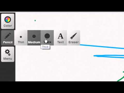 Using AwwApp, A Web Whiteboard