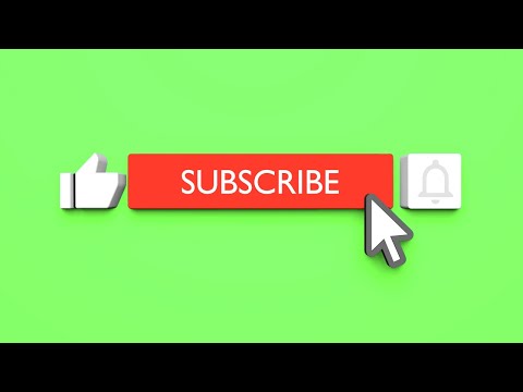 Green Screen Subscribe Button I Like Subscribe Bell Icon Green Screen I Green Screen Video I