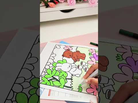 color with me 💖 coloring page from: cozy girly #colorwithme #coloring #cozy #printable #cute