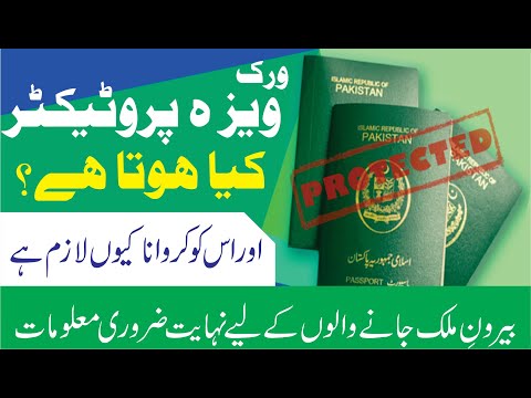 What is Work Visa Protector Stamp on Passport? Individual Protector - How to Get Visa Protector