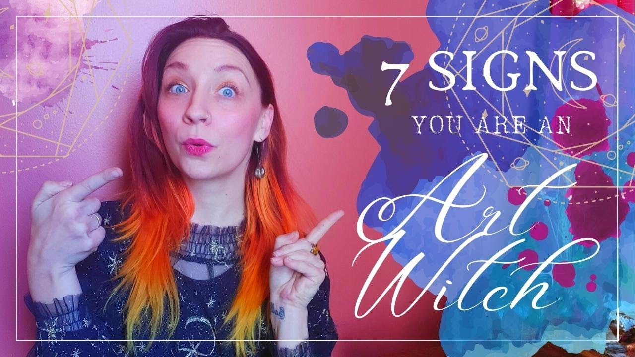 7 Signs You Were BORN To Be an Art Witch
