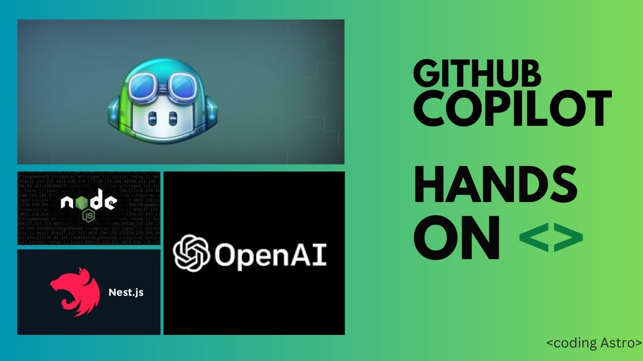 Github Copilot brief history & hands on Nest JS | NodeJs framework