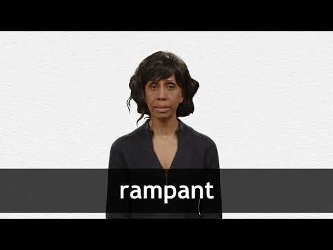 How to pronounce RAMPANT in American English