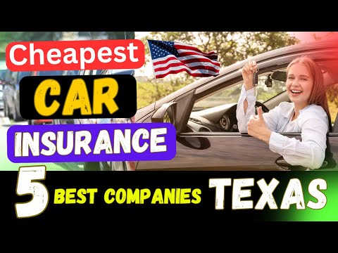🚗 Cheapest CAR Insurance in Texas 2025 | Top Auto Insurance Companies Texas USA