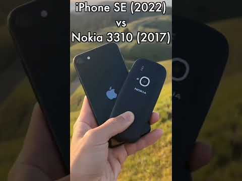 iphone se vs nokia 3310 camera comparison #iphone #nokia #nokia3310