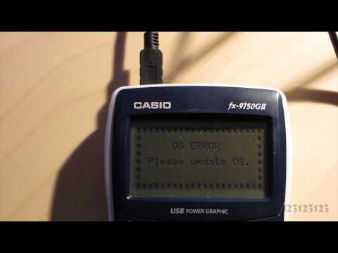 Upgrading a Casio fx-9750GII Calculator to Natural Display