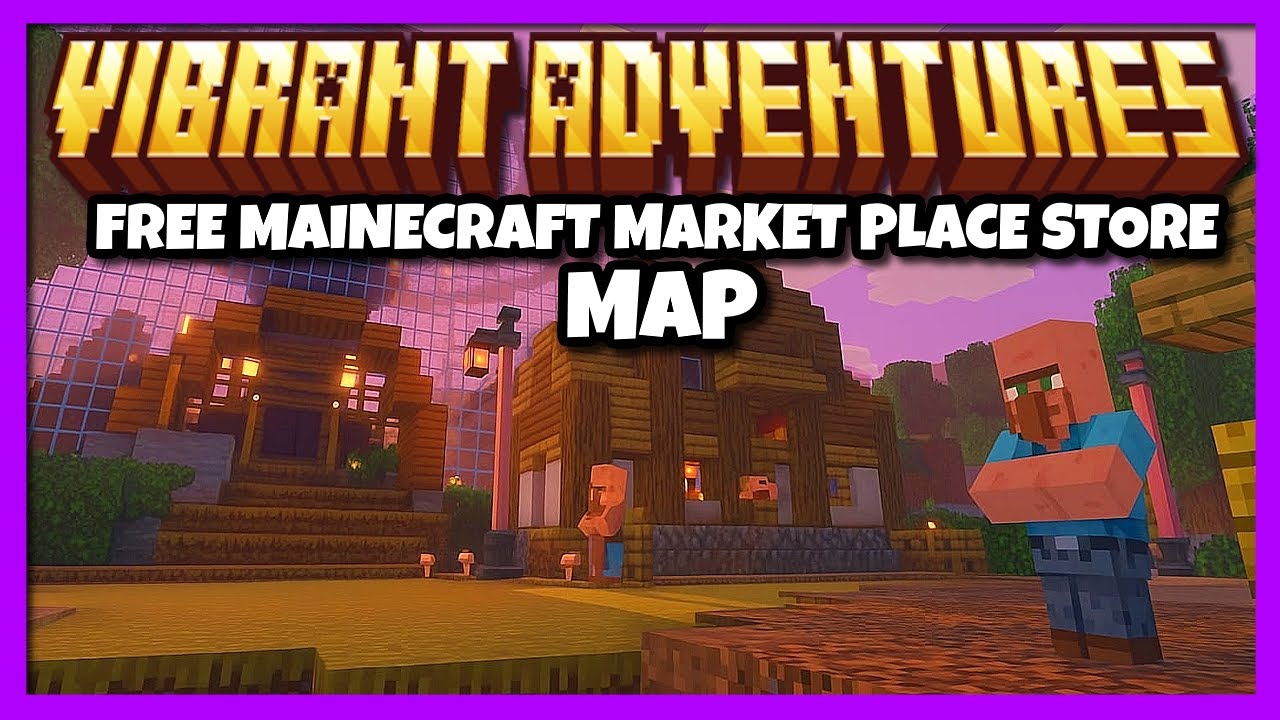 Minecraft Vibrant Adventures - Minecraft Marketplace Store Free Map