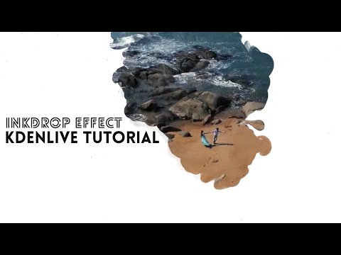 Kdenlive Tutorial - Inkdrop effect