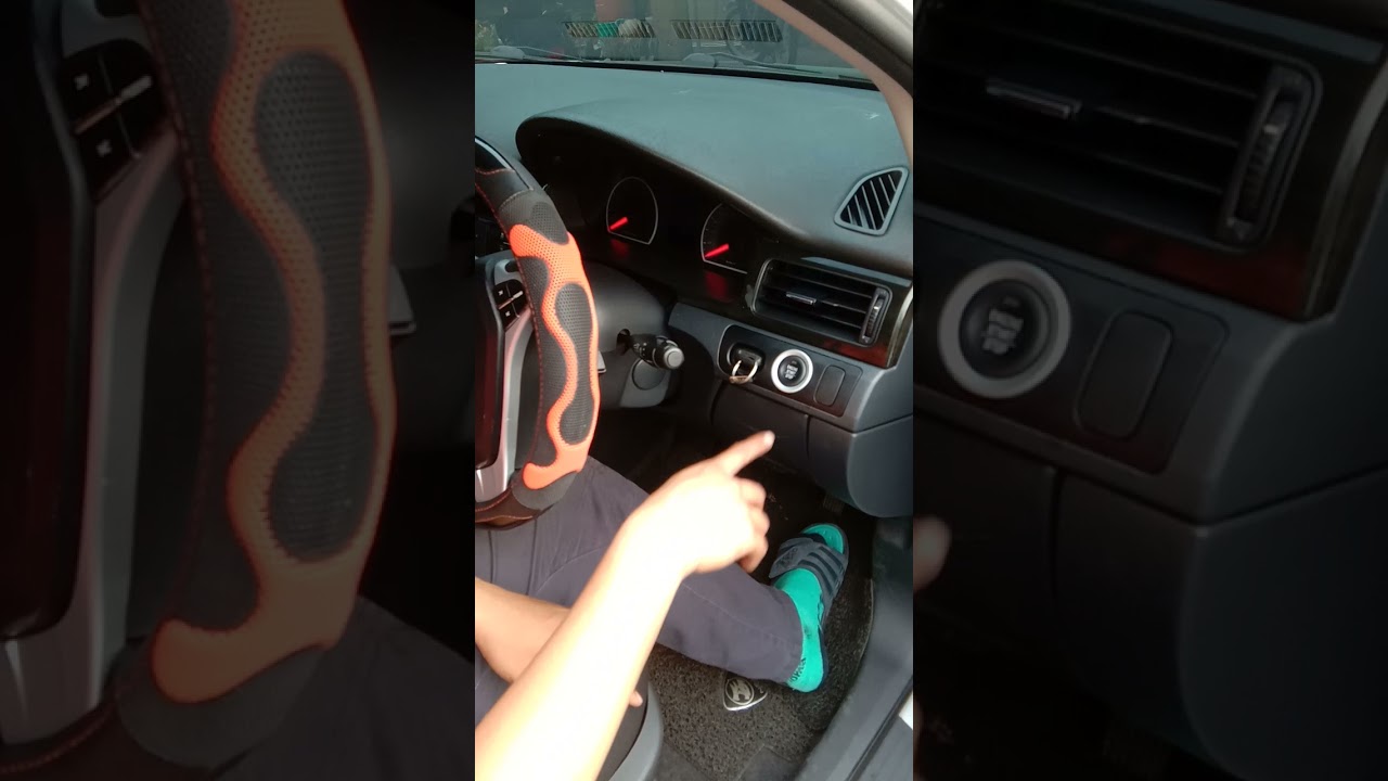cara start enjin preve gune start button