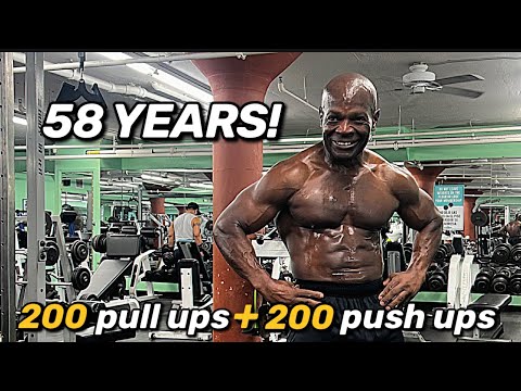 58 YEARS OLD | 200 PULL UPS & 200 PUSH UPS CHALLENGE