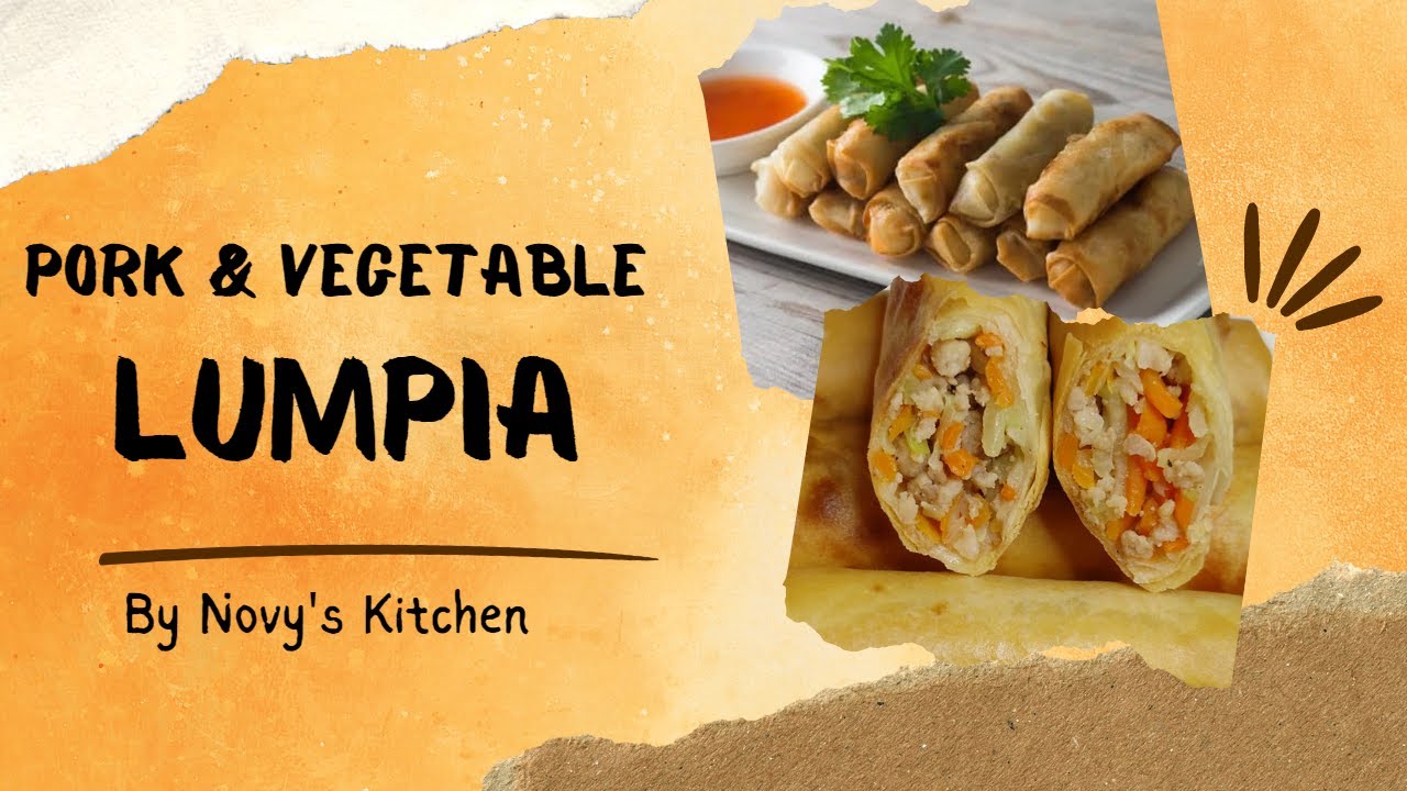 How to make Pork & Vegetable Lumpia