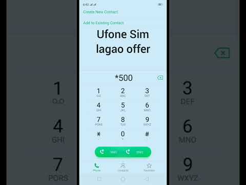 Ufone sim lagao offer code ll free MB and minutes ll 💯 real #trending #viral