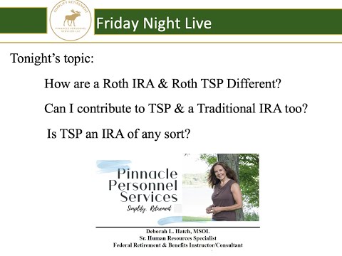TSP Roth is NOT a Roth IRA