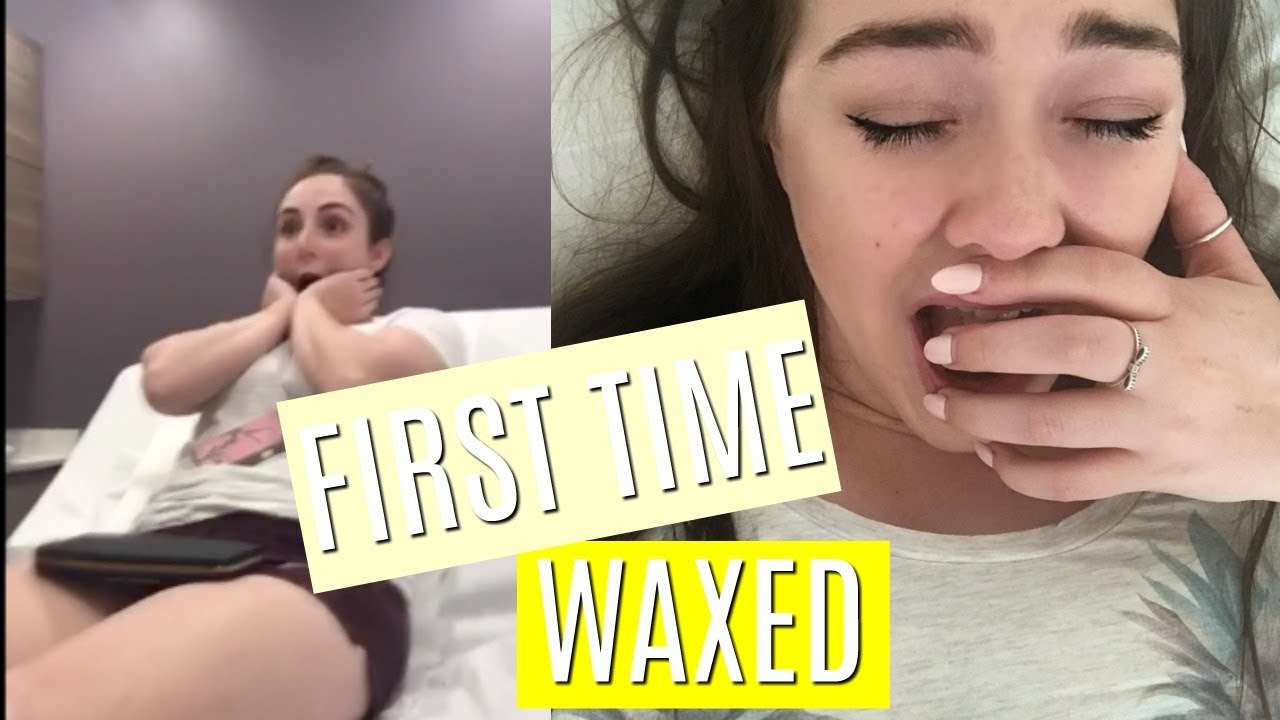 FIRST TIME GETTING WAXED| Kenzie Borowski