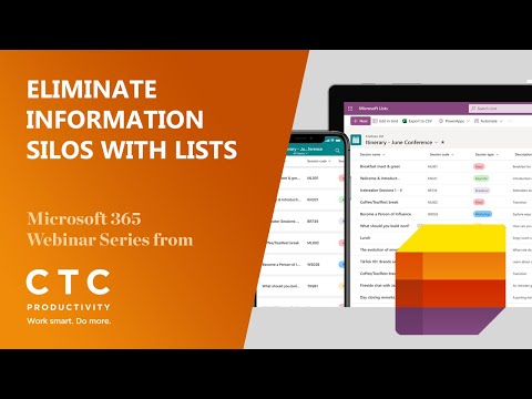 Eliminate Information Silos with Lists
