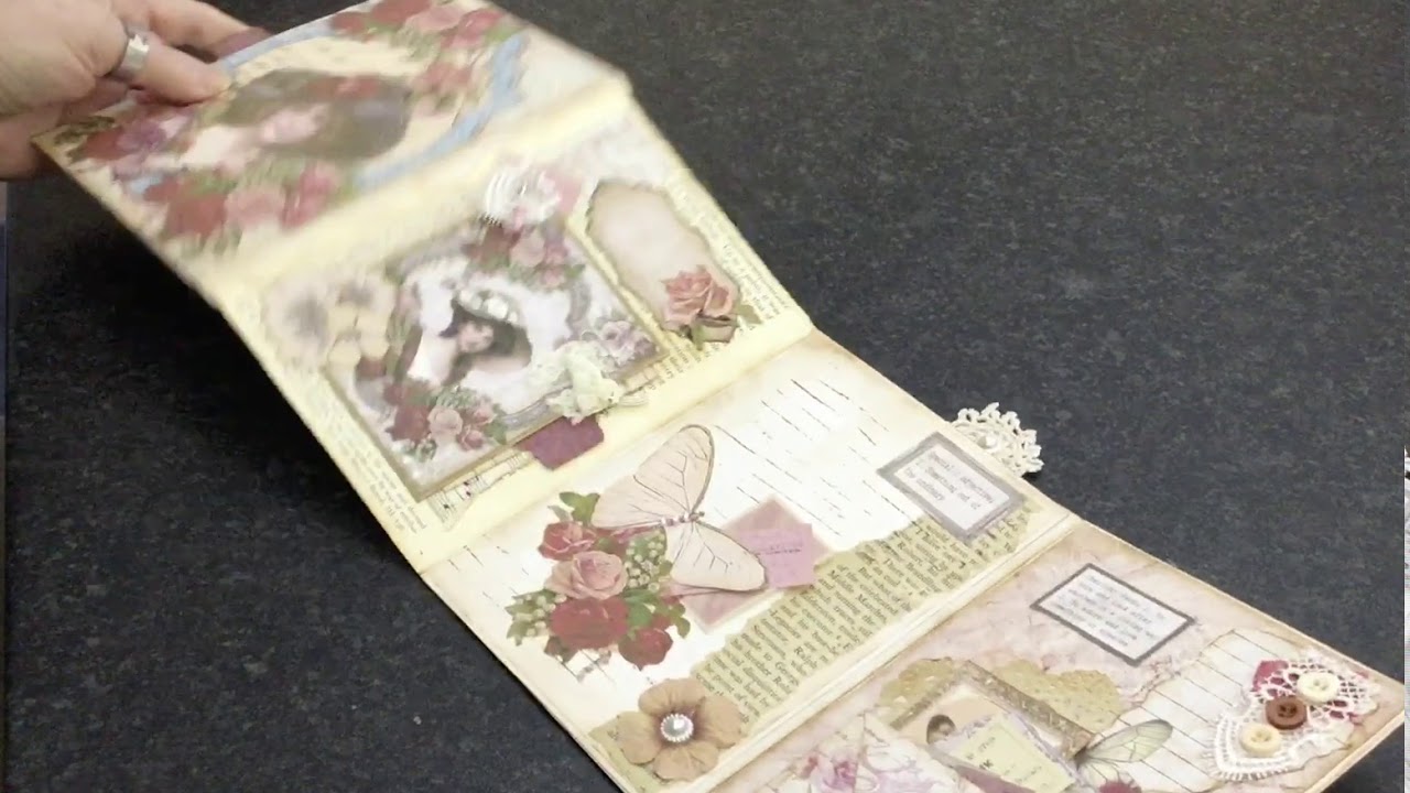 Double envelope flip insert,  walkthrough
