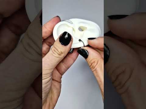 Say goodbye to accidental hearing device drops with our beaded cuff Deafmetal plus holster!