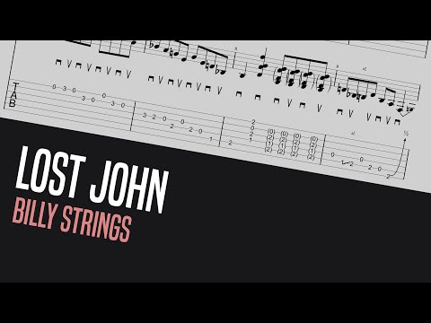 Learn Billy Strings' Lost John guitar break with me! - Bluegrass Guitar