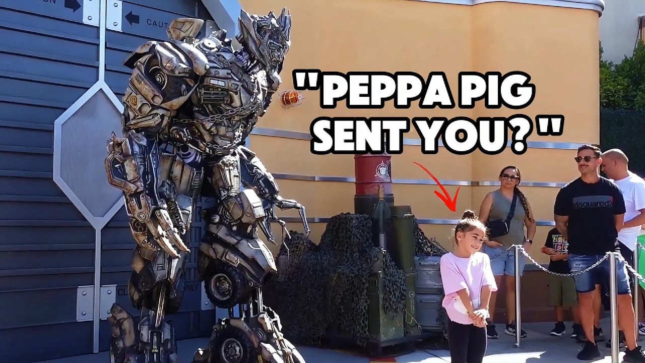 50+ Minutes of Ultra Savage Megatron Roasting Every Guest at Universal Studios!