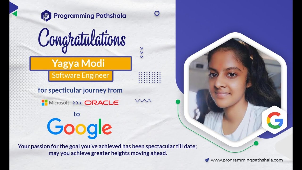 From #oracle to #microsoft to #google :Interview experiecne #100stories