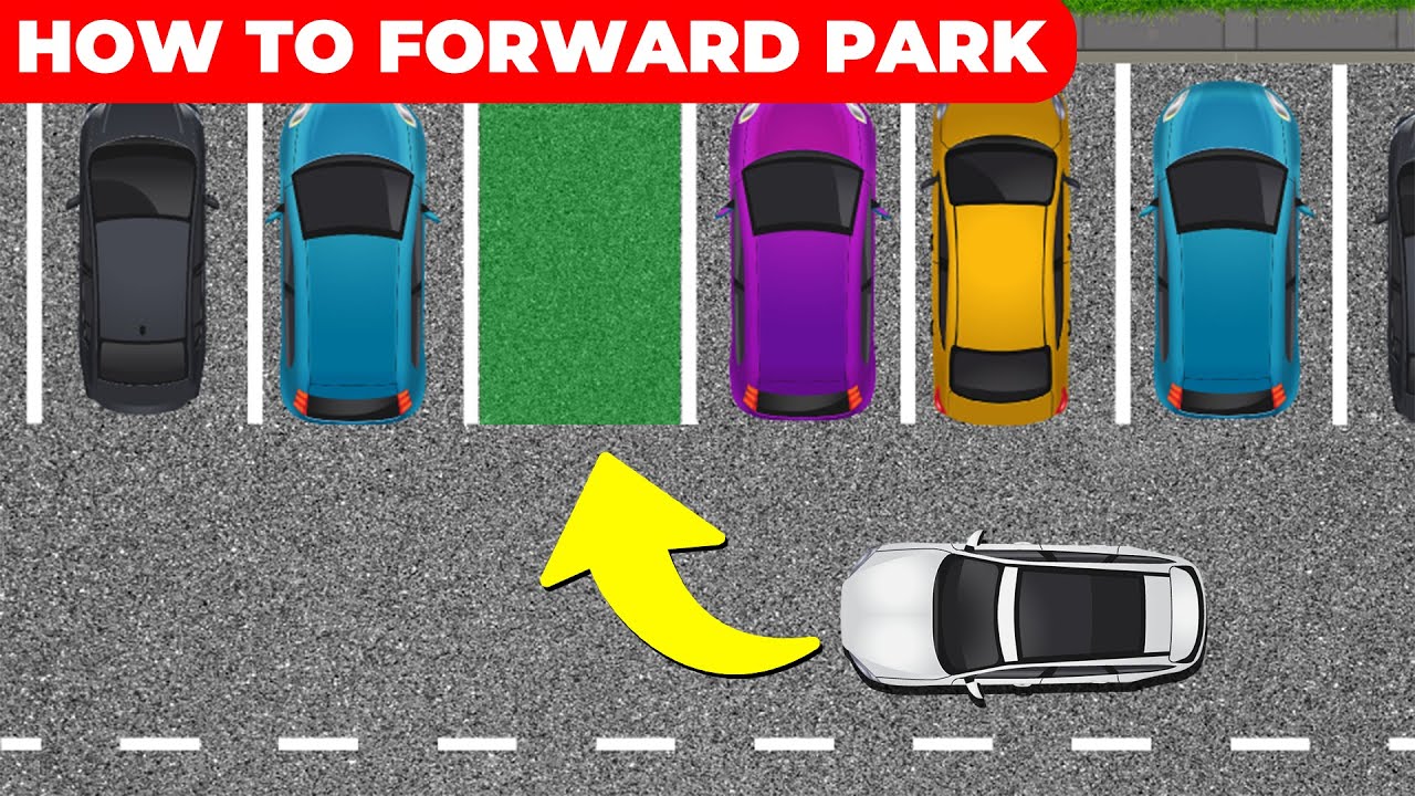 Forward Parking Made Easy | Step-by-Step Tutorial for Driving Test & Beginners