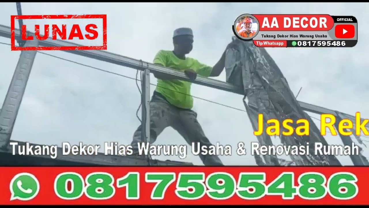 ▶️ jasa Cetak Banner spanduk Dan Pemasangan Reklame & Baliho Dan Lain - Lain
