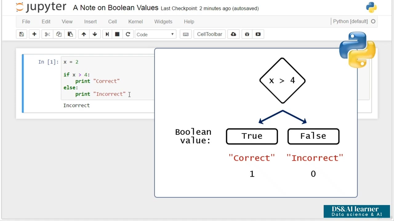 A Note on Boolean Values in Python