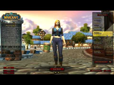 Characters Names WoW Classic