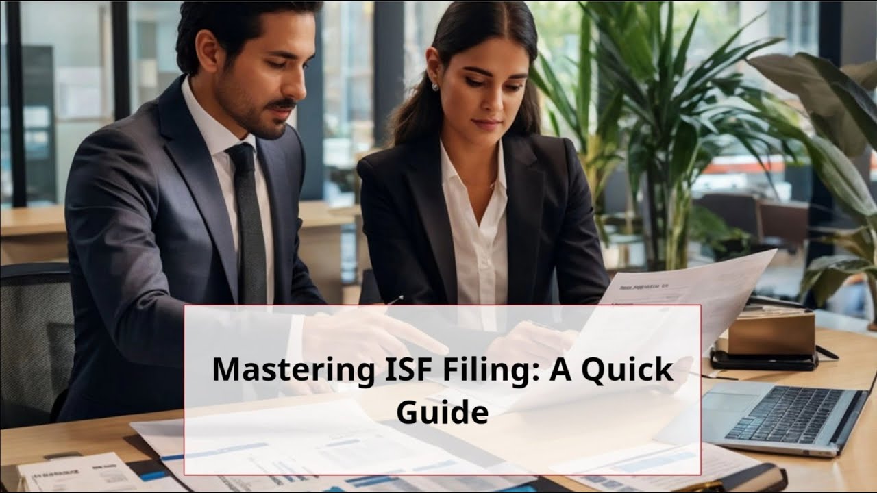 Mastering ISF Filing: A Quick Guide