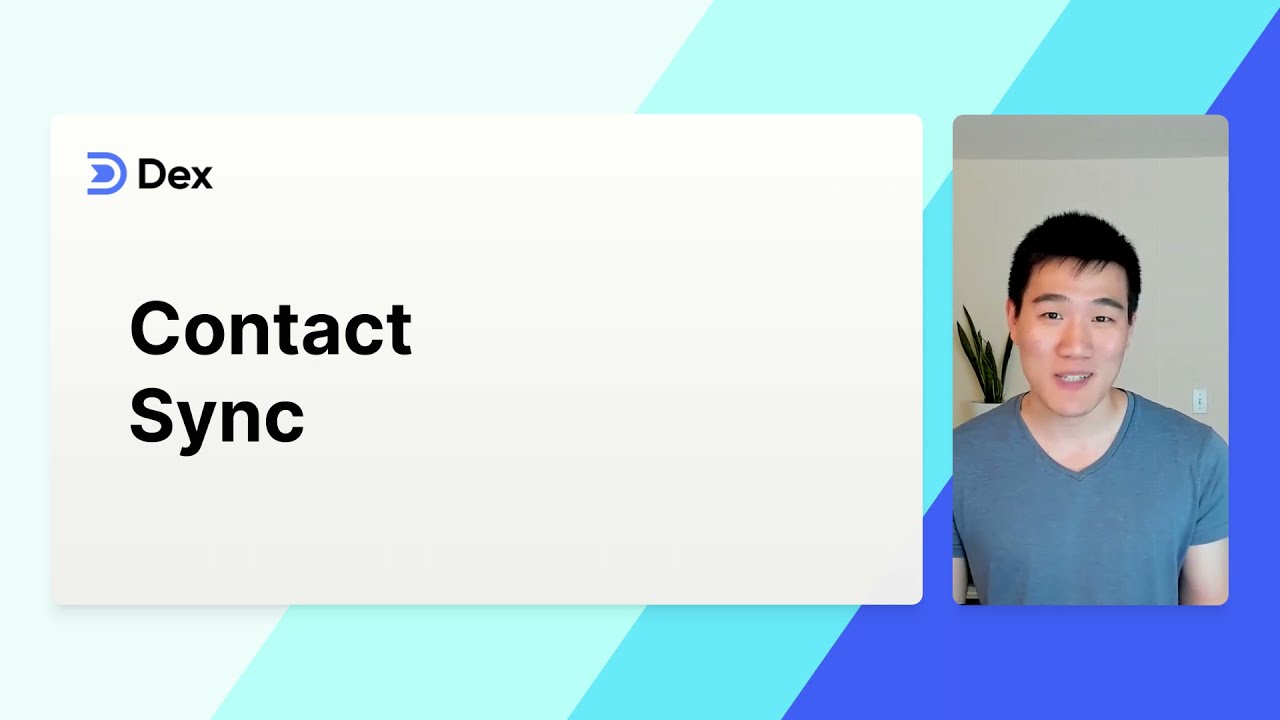 Getting Started: Dex Contact Sync