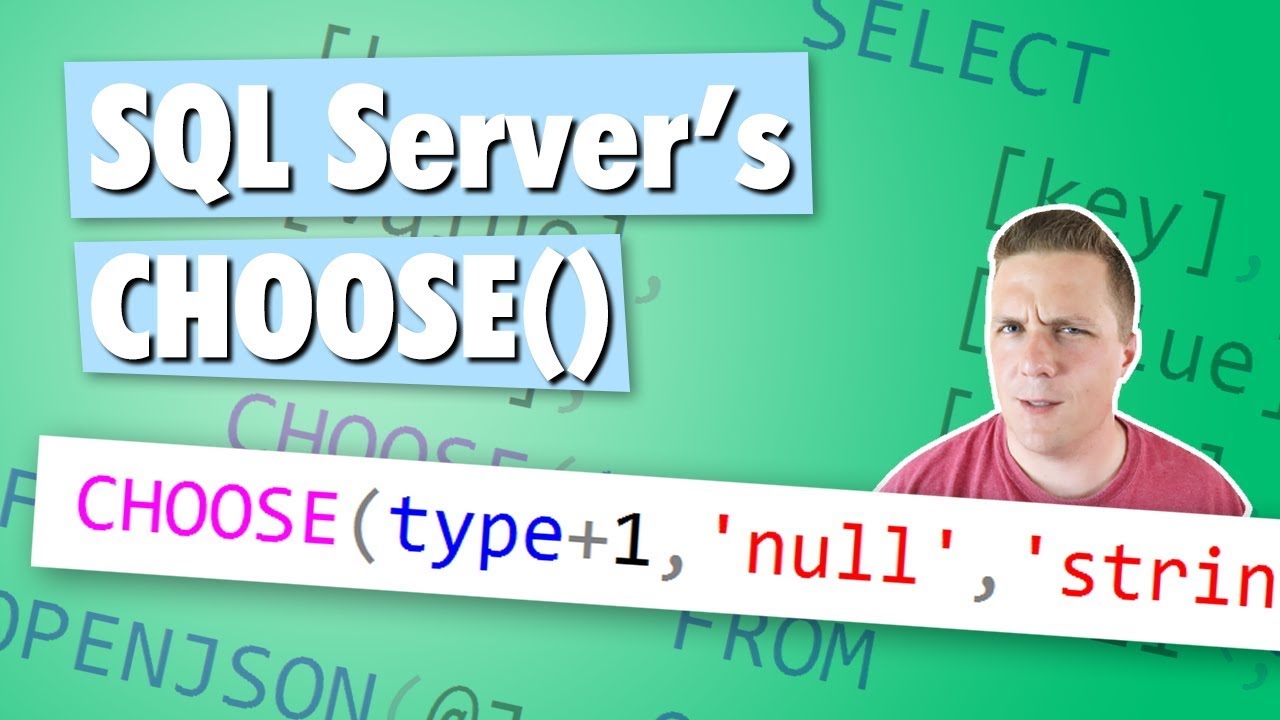 SQL Server's CHOOSE Function