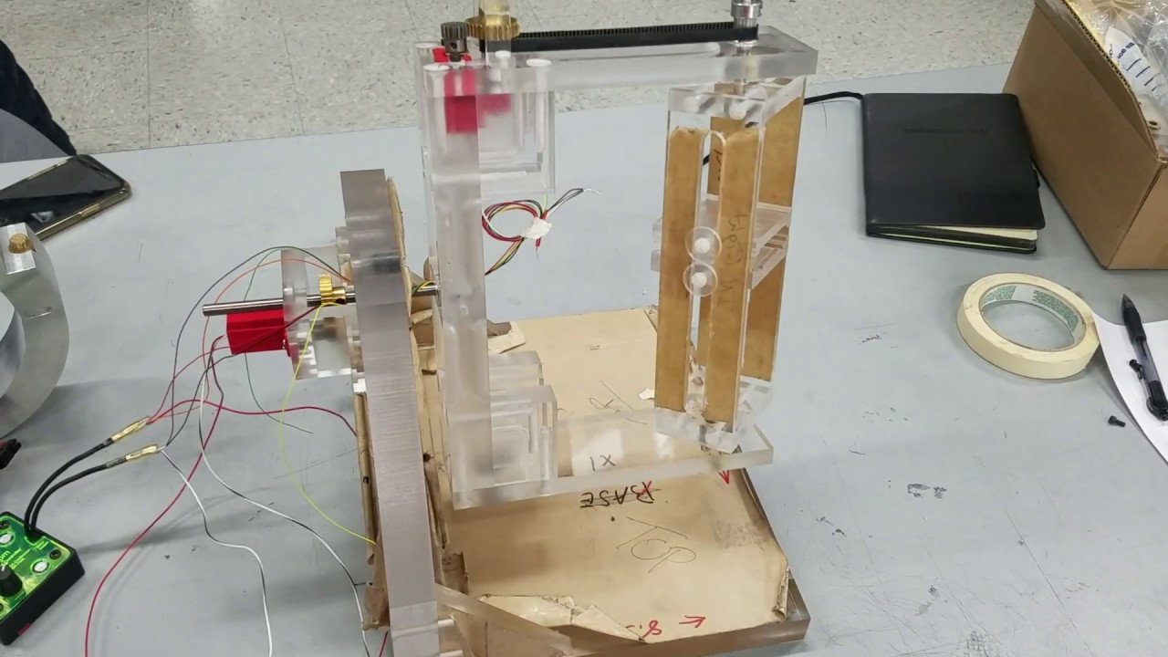 Random Position Machine (RPM)/Microgravity Simulator: Initial testing of gearing