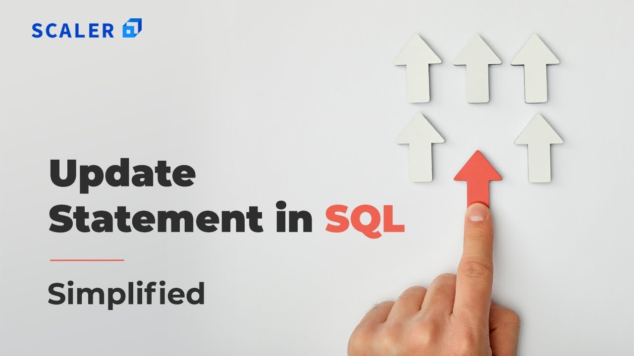 Update Statement in SQL | SQL for Beginners | SQL Tutorial for Beginners | Scaler