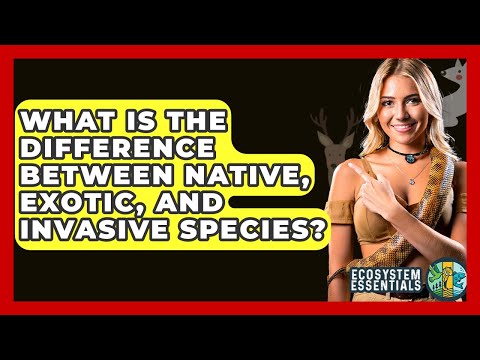 What Is The Difference Between Native, Exotic, And Invasive Species? - Ecosystem Essentials