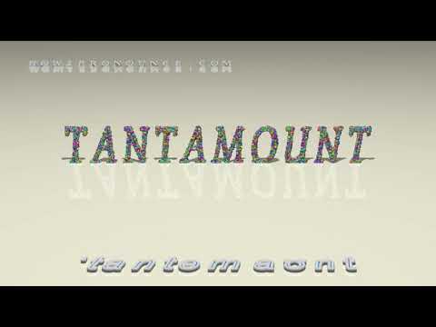 tantamount - pronunciation + Examples in sentences and phrases