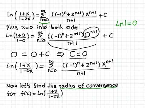 UBC Math 101 tutor Power Series Functions 8 Video 243