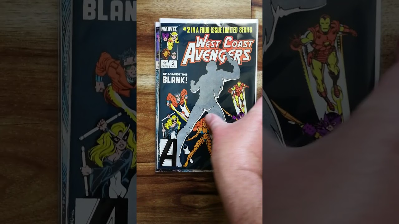 Comic Book Flip Through - West Coast Avengers (1984) #1-4 Complete Limited Series