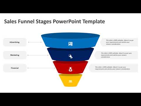 Sales Funnel Stages PowerPoint Template | Sales PowerPoint Templates | Kridha Graphics