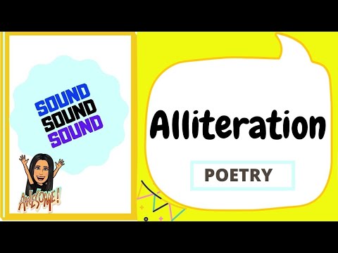 Alliteration | Poetry | Sound Devices