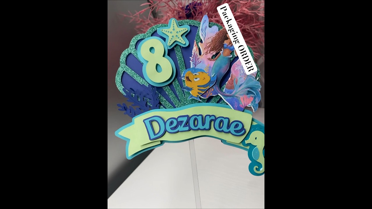 Shop on Etsy WhimsyWow Cake Topper Available on our Etsy shop. #caketopper #handmade #hallebailey