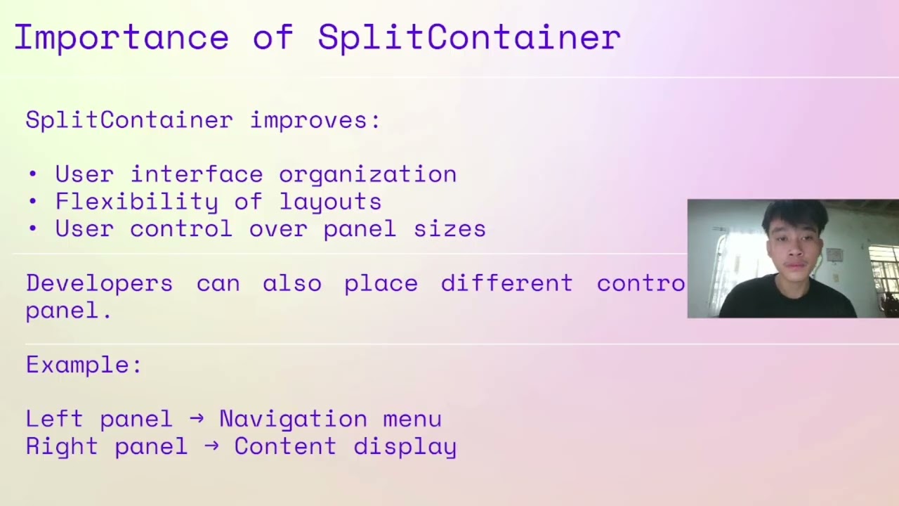 VB.NET Controls Explained: ServiceController, SplitContainer, and Splitter