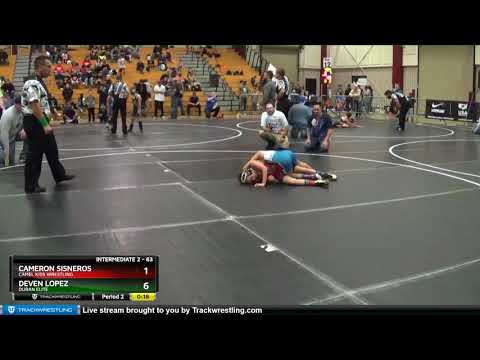 Intermediate 63 Deven Lopez Duran Elite Vs Cameron Sisneros Camel Kids Wrestling