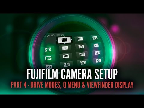 Fuji X-H2S: Getting started (drive modes, Q Menu & viewfinder display)
