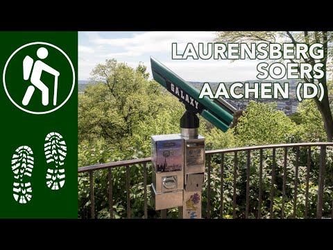 Wandelen Aken (D) over Lousberg met uitzicht op de stad | WGZL 885