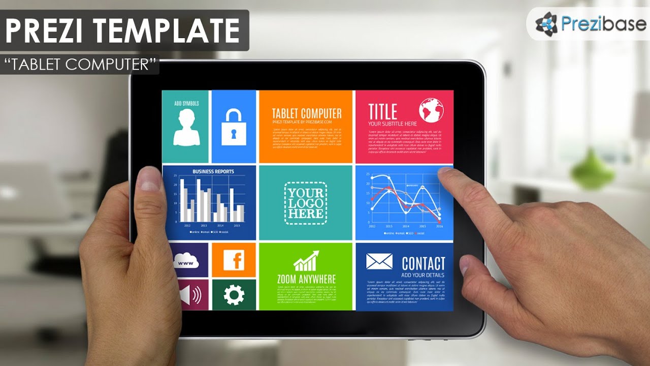Tablet Computer - Prezi Template